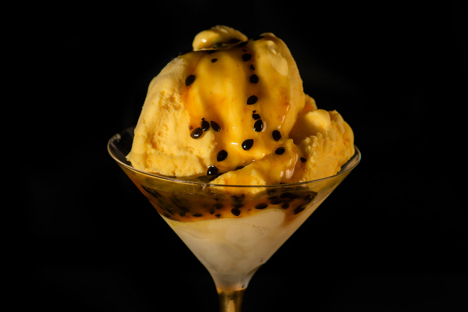 Passionfruit Gelato 1 Litre - Cibo Foods